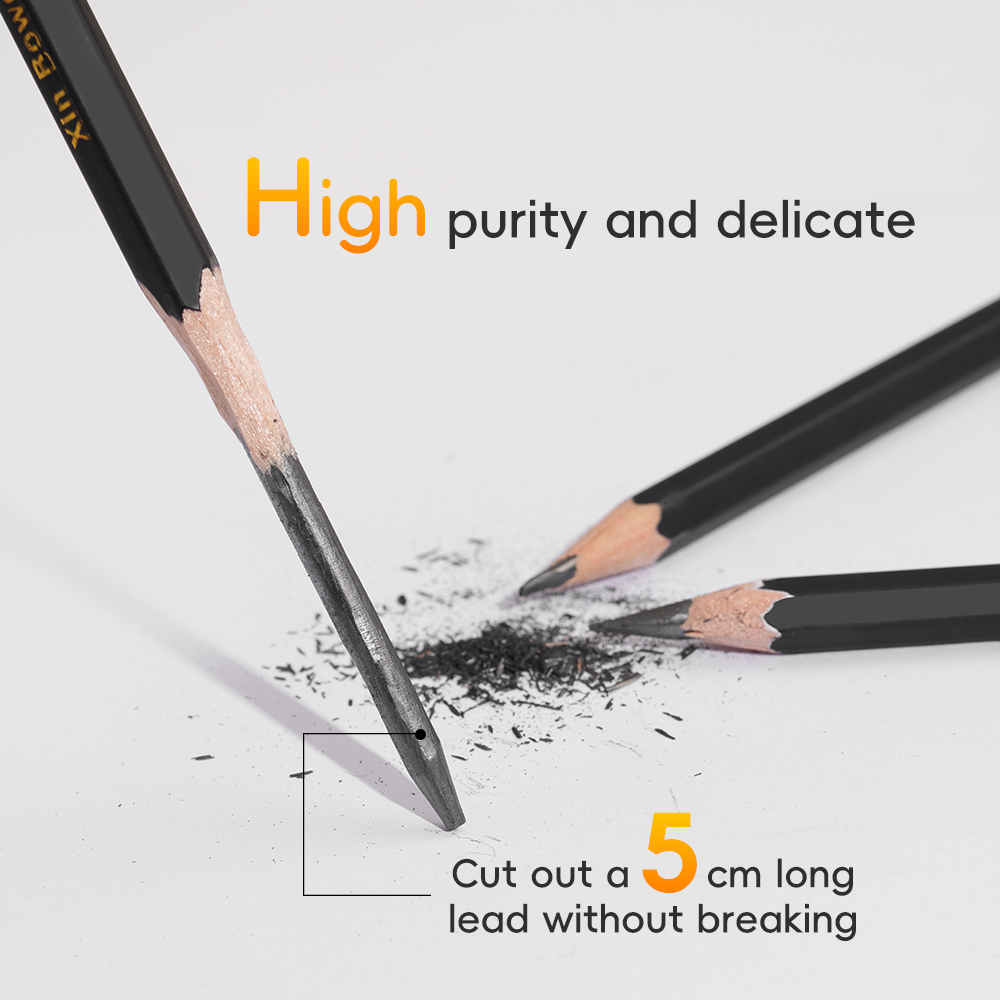 12Piece Mixed Artist Drawing Easy Pencil Of Sketch - xinbowen