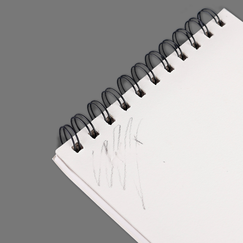 160gsm 30 Sheets Beige Paper Artist Sketchbook Pad (A3 Ring Binding ...